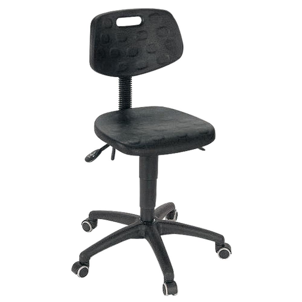 Arbeitsdrehstuhl nach DIN 68877, Sitz- u. Rückenlehne aus ...